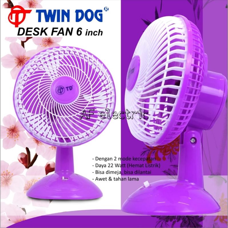Desk FAN 6 INCH TD DESK FAN | Shopee Malaysia