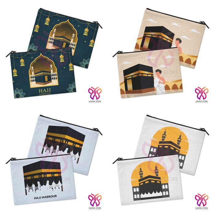 Mecca Madinah Kaaba Arabic Hajj Umrah Souvenir Wallet Pouch 3 | Shopee ...