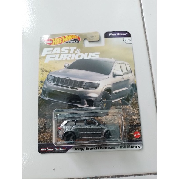 Hotwheels/hot wheels Jeep Grand Cherokee Trackhawk Premium Card ...