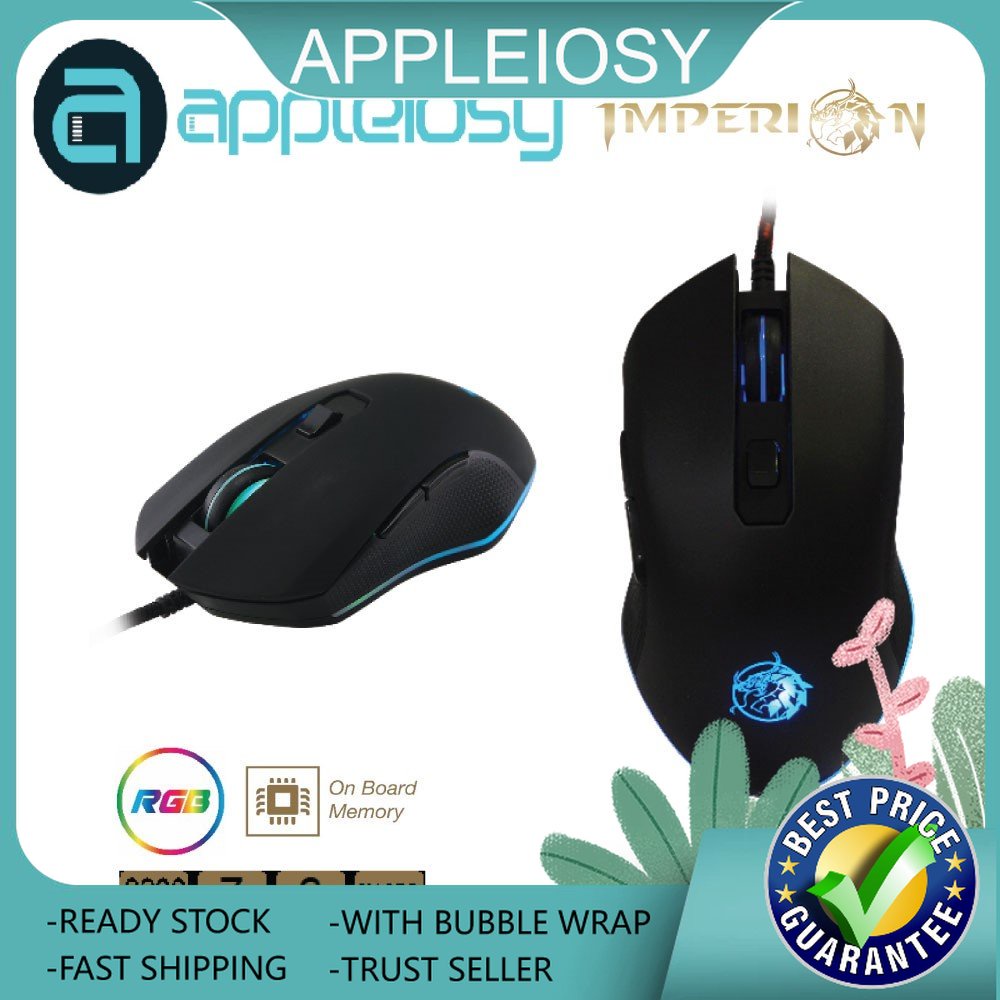 IMPERION The Elf S110 Gaming Mouse - (7color RGB, 6Button, Macro ...