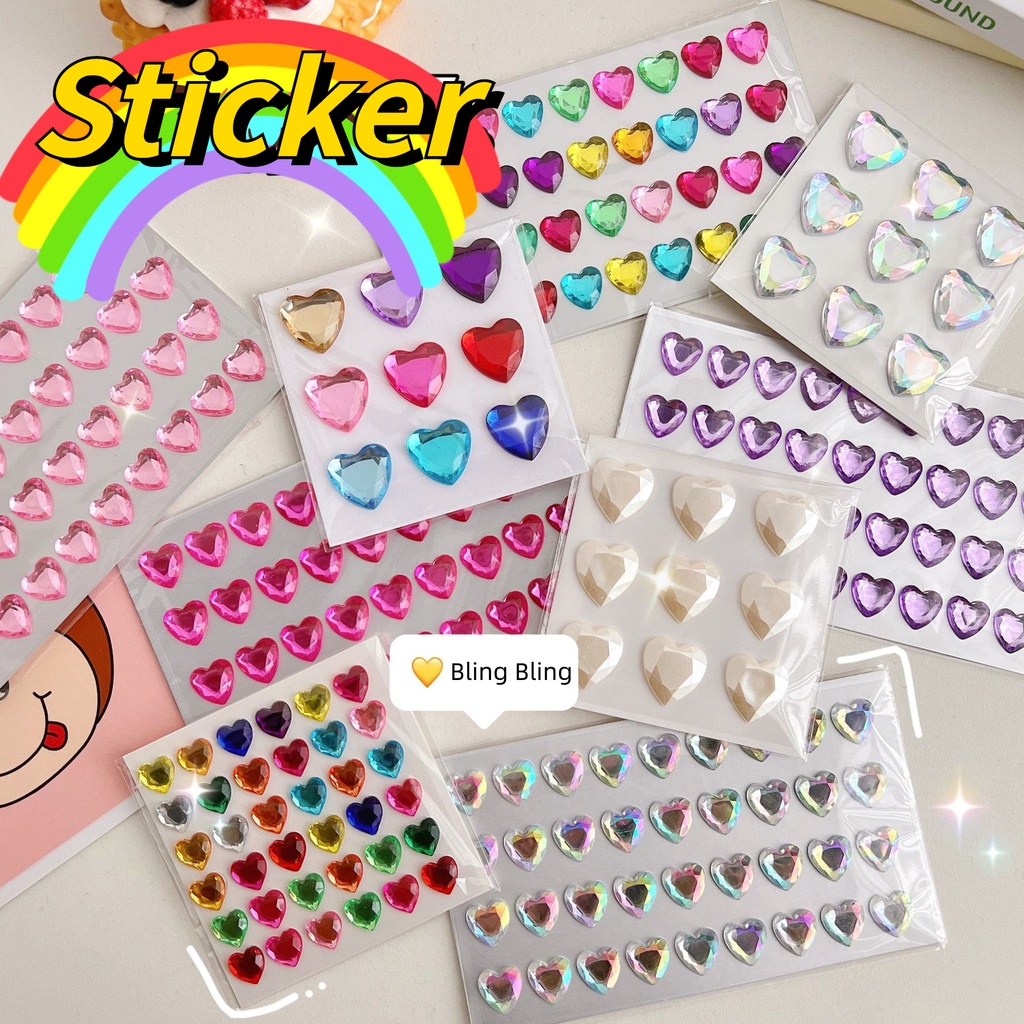 YoYo Sticker Colorful Cartoon Kids Diamond Style Three-dimensional ...