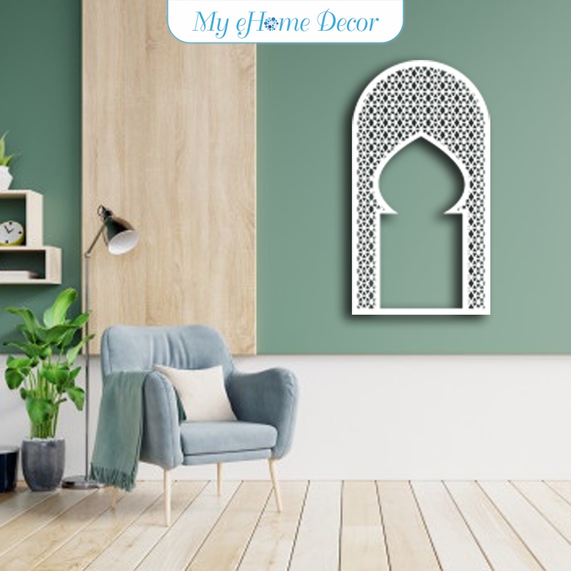3D Islamic Pattern Cut Out Wall Art Kubah Mihrab Kerawang Islamic ...