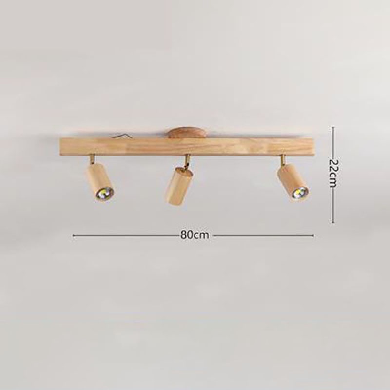 CIMI Japanese Log Led Track Light Dining Light Restaurant Light Modern ...