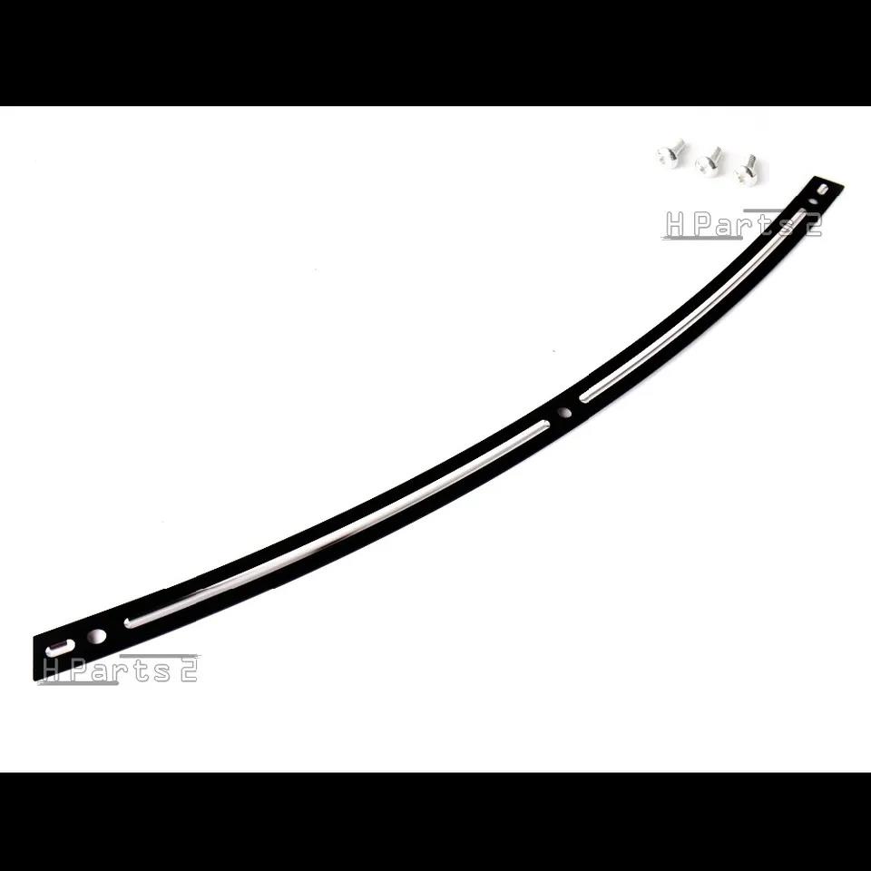 Black Edge Cut Windshield Trim For Harley Touring Street Glide 96-10 11 ...