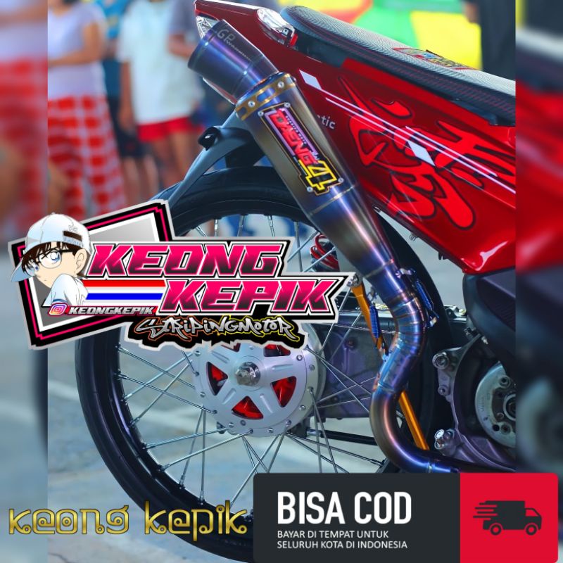 Striping Sticker LIS THAILAND Motorcycle YAMAHA MIO SPORTY MOTIF MIO ...