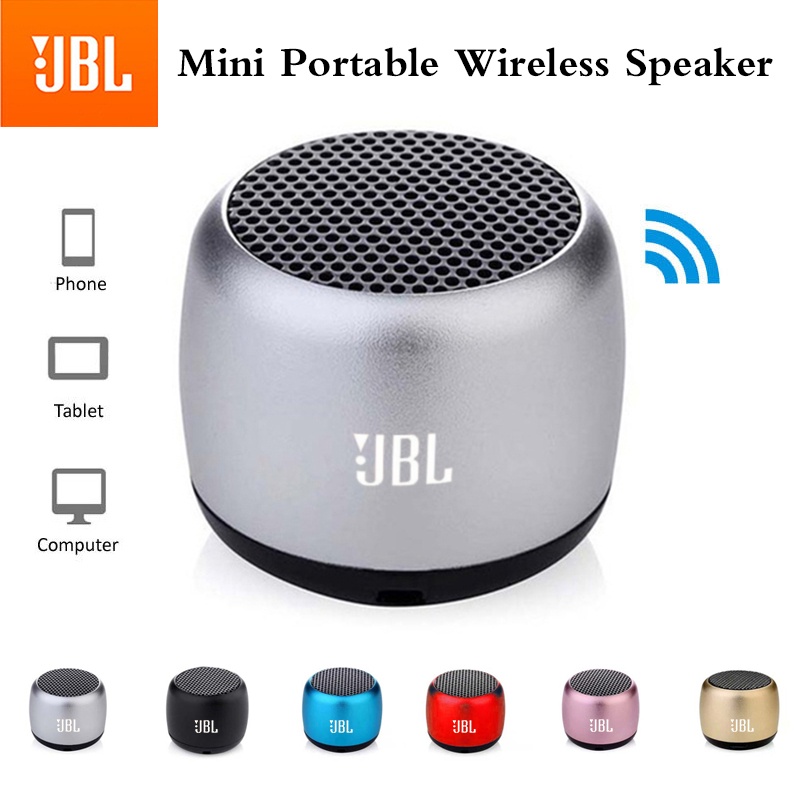 Mini Bluetooth Speaker Wireless Stereo Sound Portable Subwoofer Outdoor ...