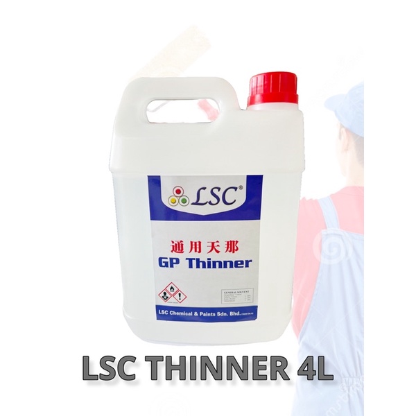 LSC THINNER BIG&SMALL 2KG&325ML (BOTOL KACA) | Shopee Malaysia
