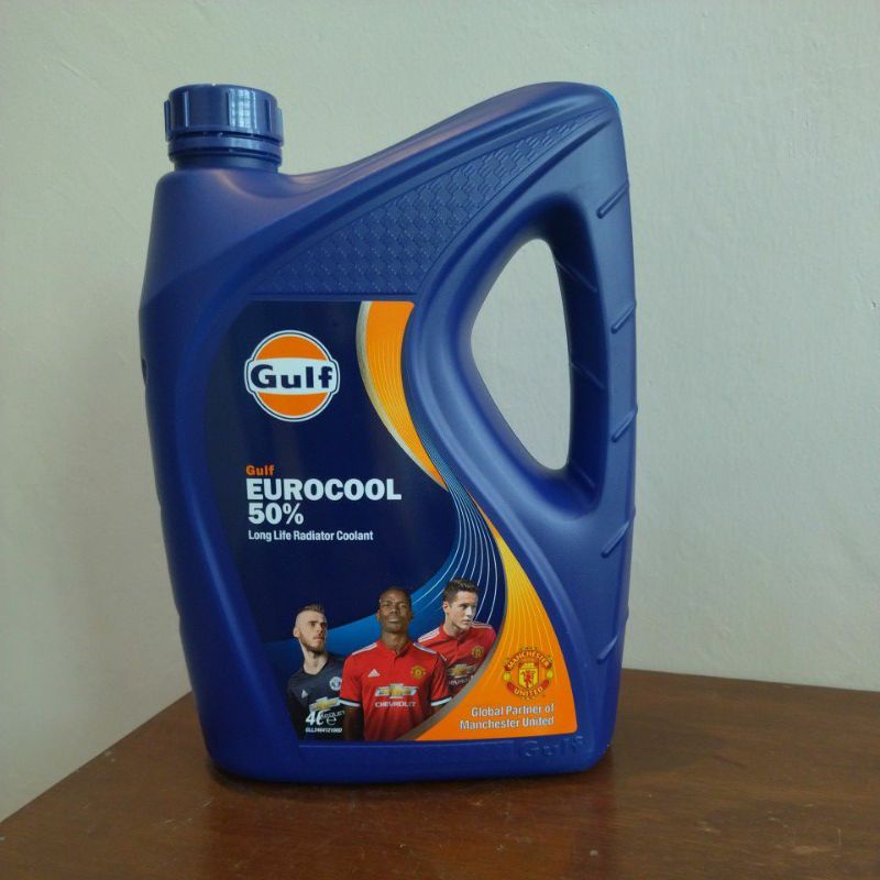 Gulf Eurocool 50% Long Life Rediator Coolant (4 liter) | Shopee Malaysia