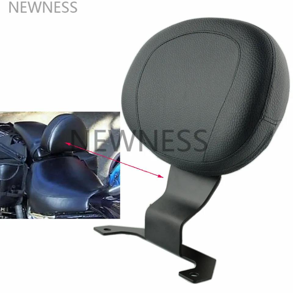 Motorcycle Backrest Driver Rider PU Leather Back Rest Pad for Suzuki ...