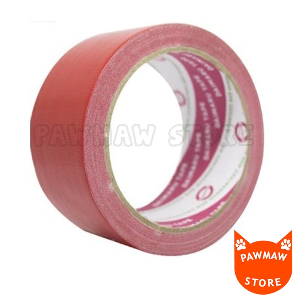 MERAH Red Daimaru Cloth Duct Tape 48 mm x 12 meters | Shopee Malaysia