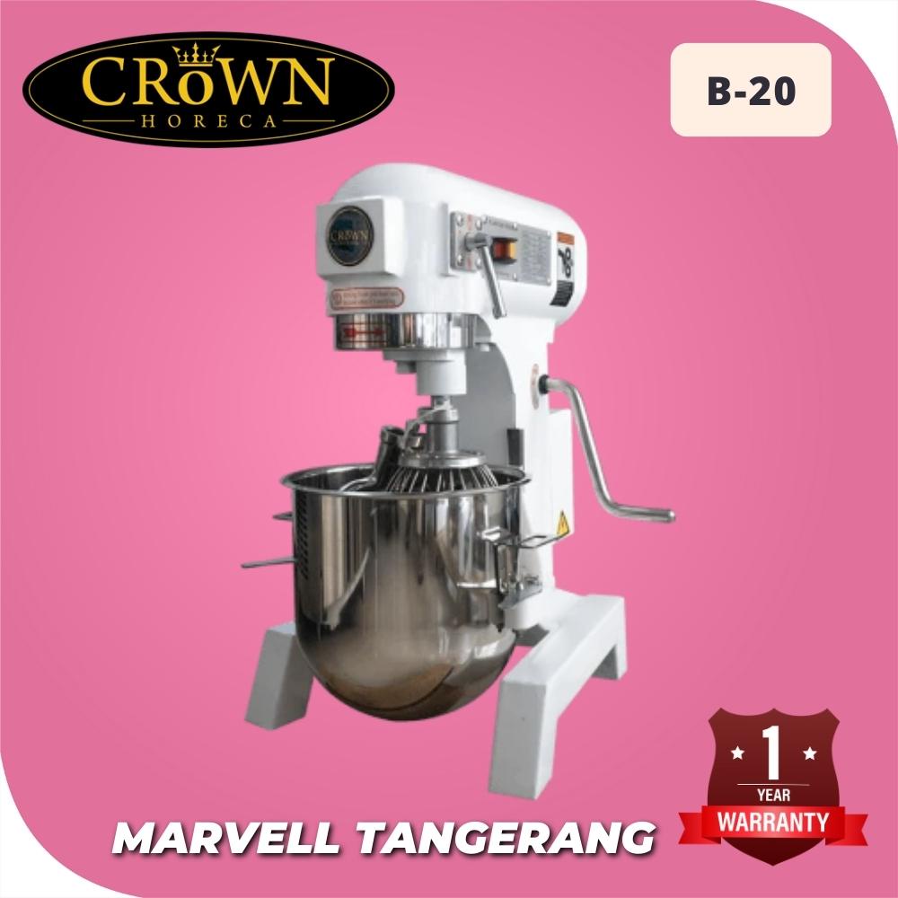 Planetary MIXER CROWN B20 20 LITER Egg Cake Bread MIXER ORIGINAL ...
