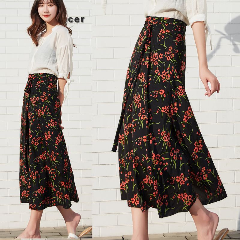 2023 rok tali chiffon baru jenis sehelai skirt skirt wanita di ...