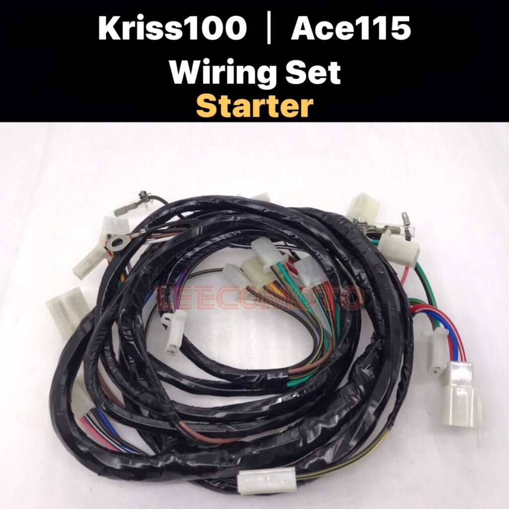 Modenas KRISS100 KRISS 100 ACE115 ACE 115 WIRING SET BODY WIRING WAYAR ...
