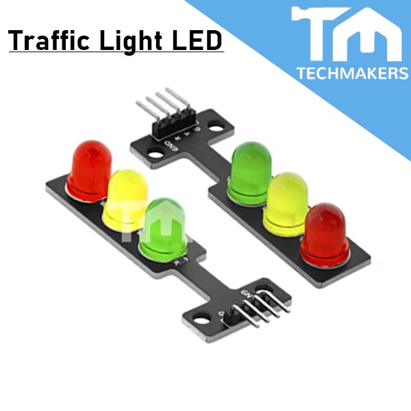 LED Traffic Light Signal Control Module DIY Arduino 5V Red Yellow Green ...
