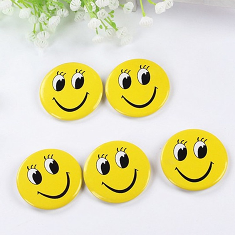 Children's brooch smiley face badge cartoon brooch smiley face badge | Shopee Malaysia