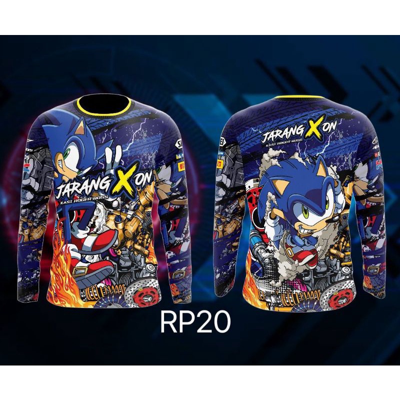 Baju Motor Sport (Kaki Motor/Ride Santai/Jarang Xon/King Highway ...