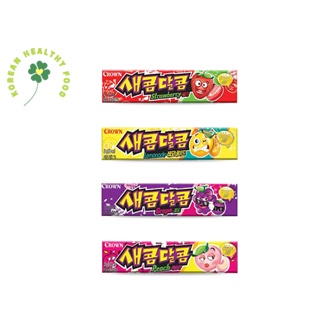 CROWN Saecom Dalcom Sweet and Sour Candy Chewy Candy 29g (4 Flavors ...