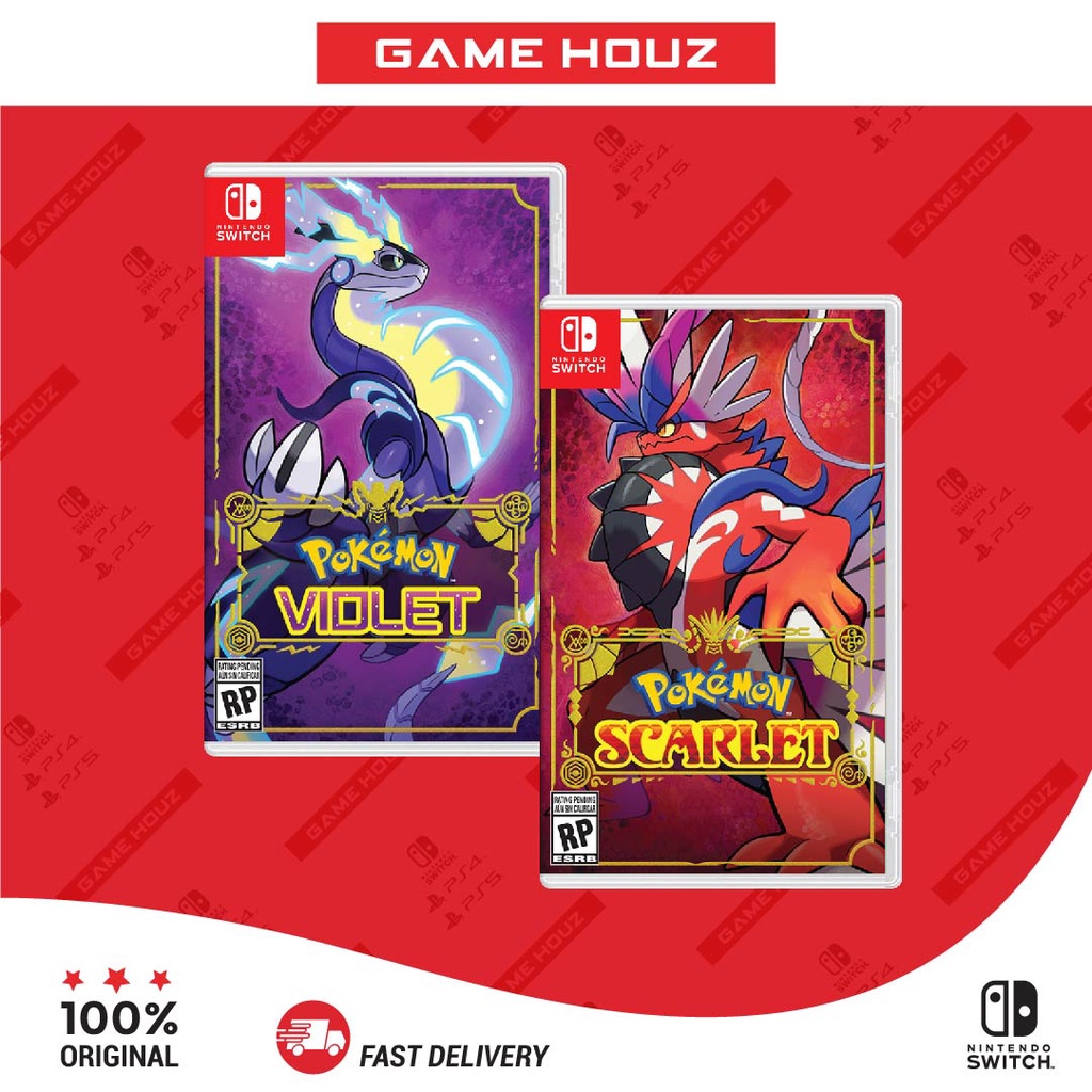 (Nintendo Switch) Pokemon Scarlet | Pokemon Violet - NEW/USED | Shopee ...