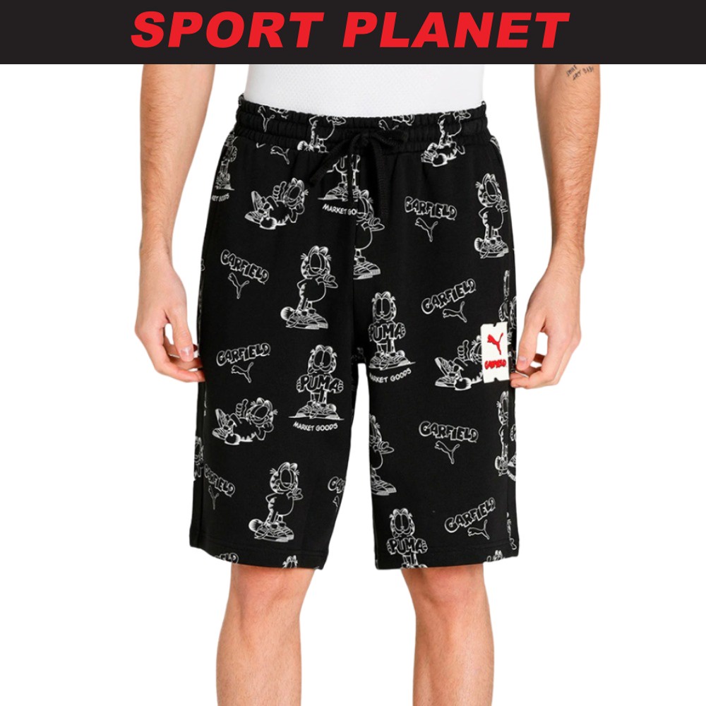 Puma Men X GARFIELD Printed AOP Tracksuit Short Pant Seluar Lelaki ...