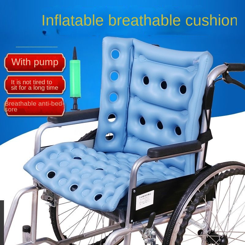 PVC Air Inflatable Cushion Seat Pad Mat Wheelchair Home School Office ...