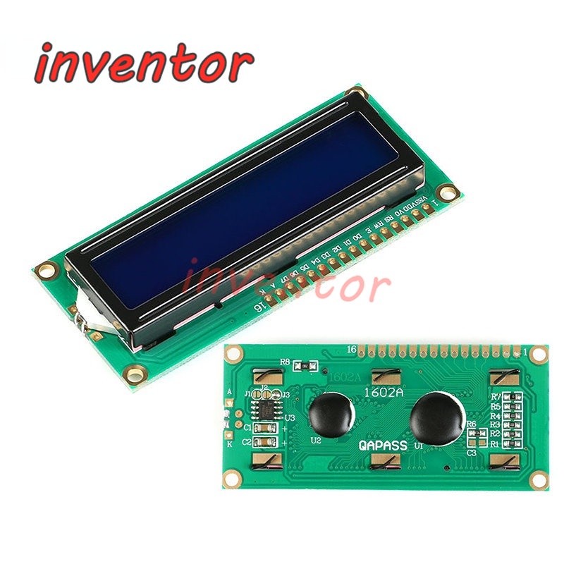3.3V LCD1602 LCD Monitor 1602 1602A Yellow/Blue Screen White Code ...
