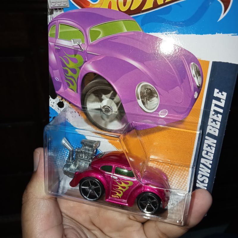 Rare VW Beetle Candy Magenta Heat Fleet Hw Hot Wheels Hotwheels Classic ...