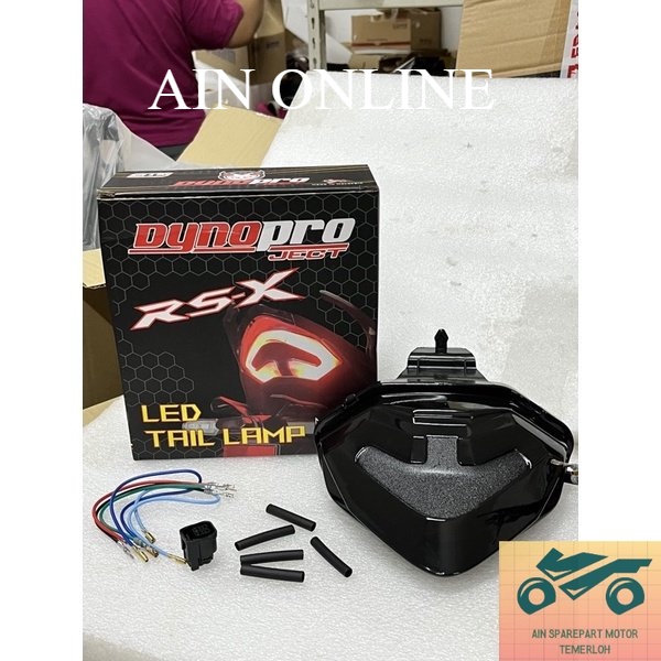 ORIGINAL 100% (DYNOPRO) LED TAIL LAMP RX150 LAMPU BELAKANG RSX WINNER X ...