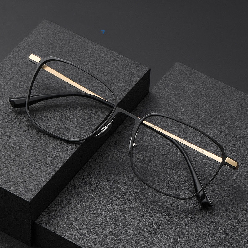 Fashion Glasses Frame Men Aluminum Magnesium Titanium Spectacle Frame ...