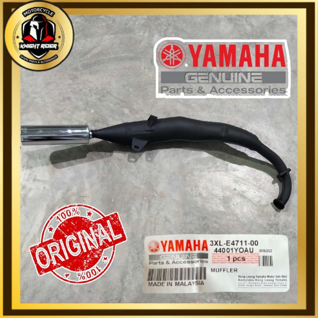 ORIGINAL HLY RXZ MUFFLER 3XL-E4711-00 RXZ135 RXZ 135 3BS BOSS MILI ...