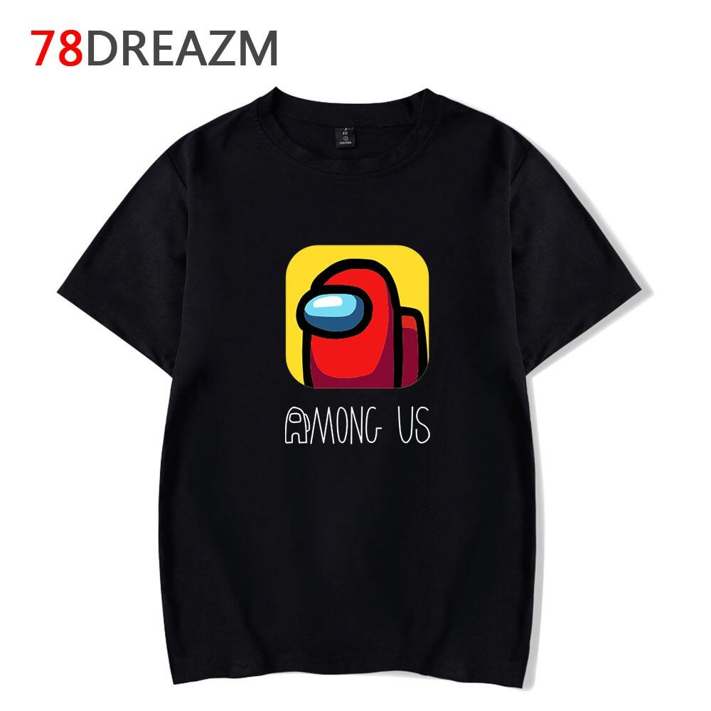 Cotton T Shirt 2022 New Game Among Us Impostor Men Kawaii Summer ...