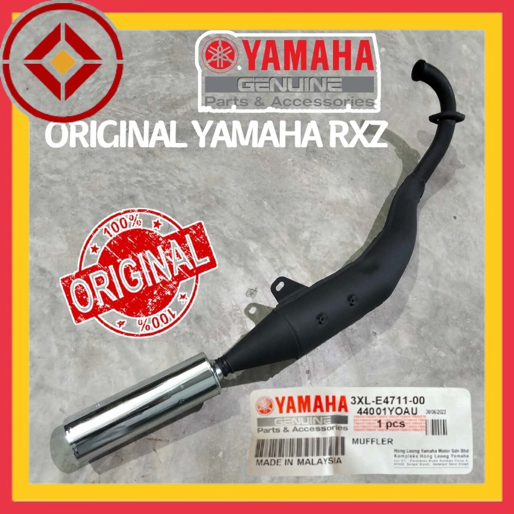 RXZ ORIGINAL HLY MUFFLER BOSS MILI EXHAUST PIPE RXZ135 RXZ 135 3BS EZOS ...