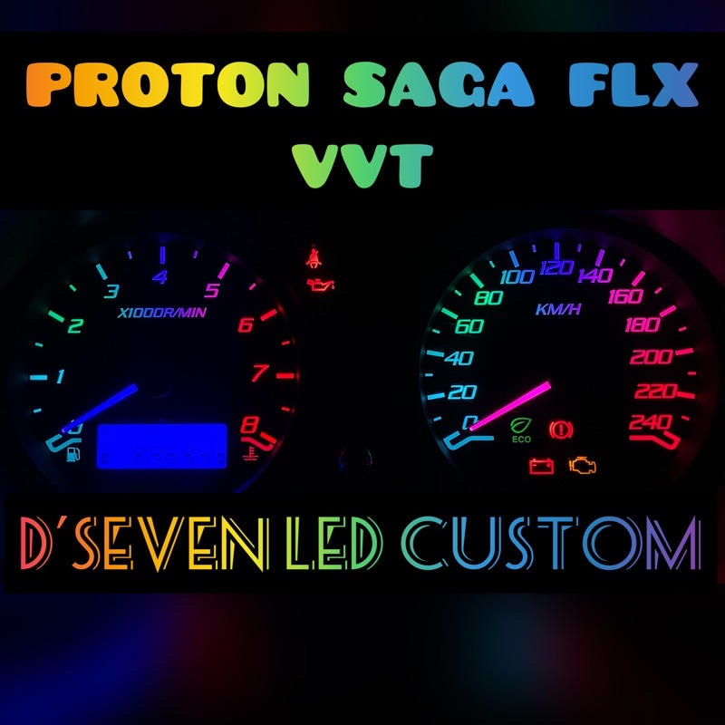 Led Meter Proton Saga FLX VVT | Shopee Malaysia