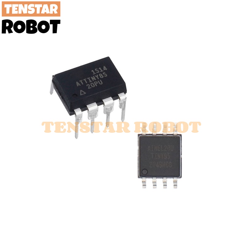 Microcontroller Chip ATTNIY85 ATTINY85-20PU DIP ATTINY85-20SU SOP8 | Shopee Malaysia
