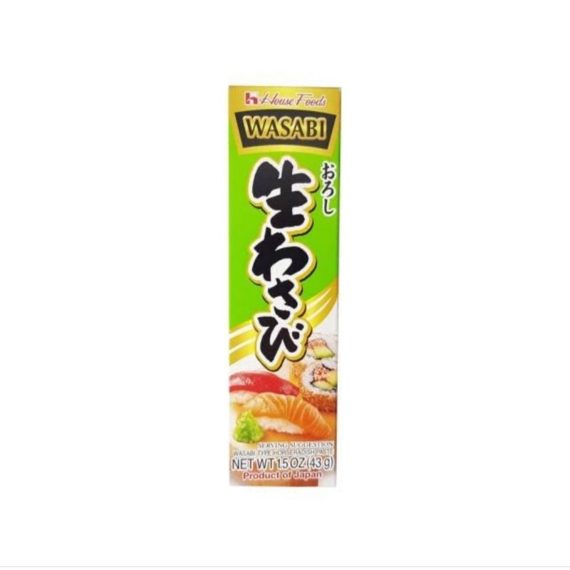 Wasabi House Foods 43 gr/House Neri/Wasabi Paste/Neri Wasabi | Shopee ...