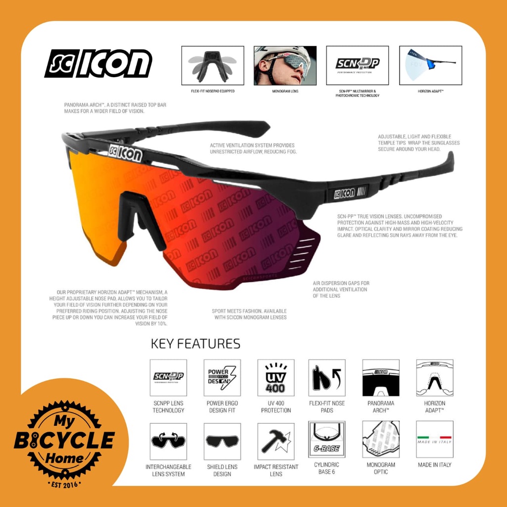 SCICON AEROSHADE KUNKEN LOCAL DISTRIBUTOR WARRANTY | Shopee Malaysia