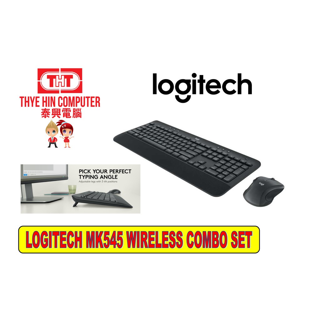 LOGITECH MK545 WIRELESS KEYBOARD AND MOUSE WIRELESS SET | Shopee Malaysia