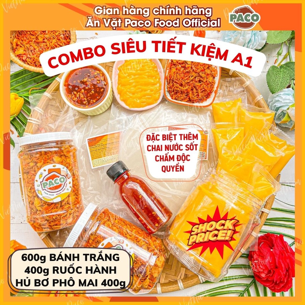 Super economical combo A1 WITH 400g PACO CHEESE BUTTER 2 SETS OF RICE ...