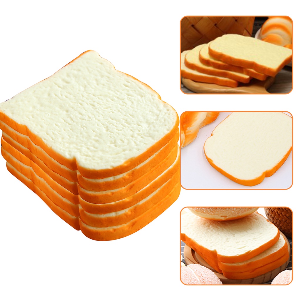 HG Fake Bread Artificial Bread Simulation Food Model Decoration Kitchen ...