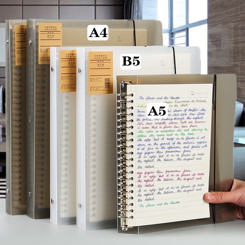 Loose Leaf Notebook A4/B5/A5 Replacable Refill Planner Journal Diary ...