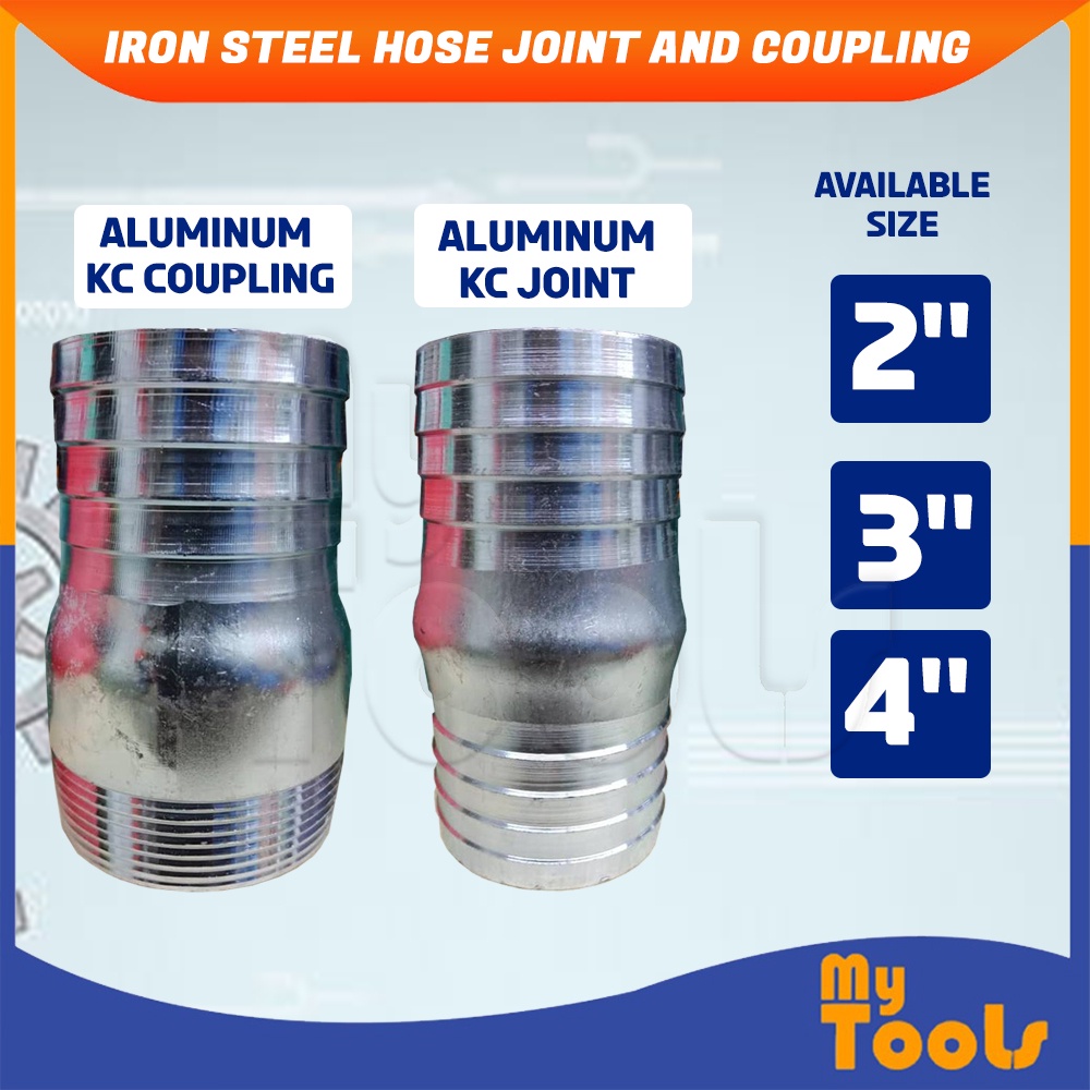 Mytools Iron Steel Hose Joint & Coupling 2" 3" 4" COMBINATION KC UNION ...