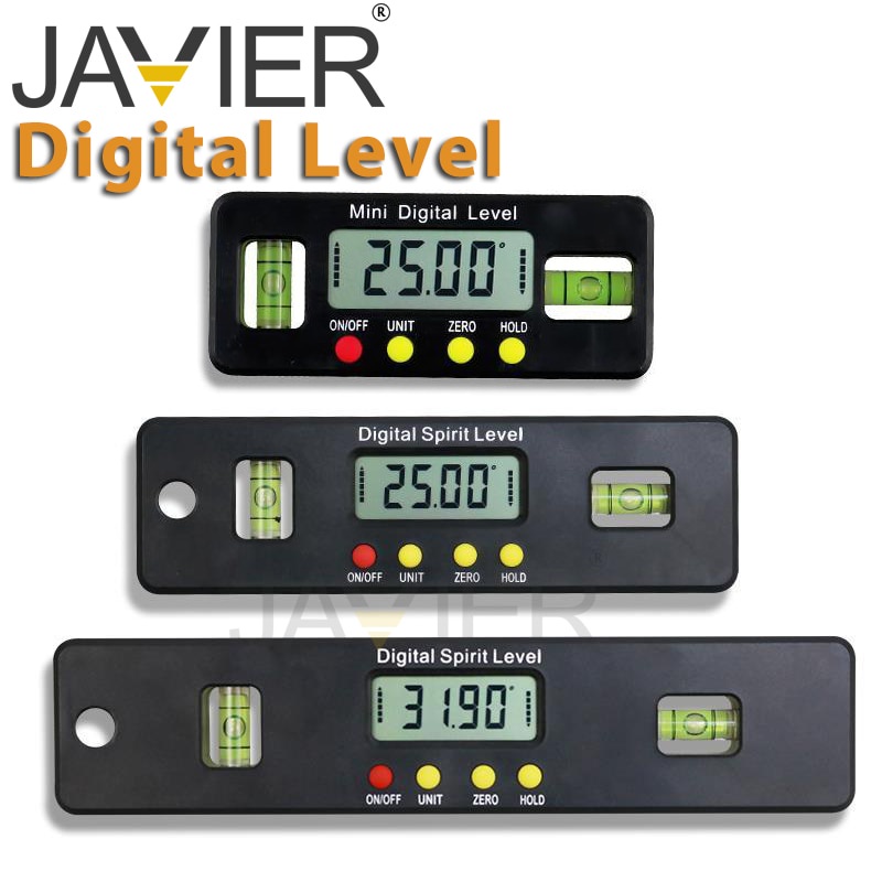 Digital Level Box 100/150/200mm Electronic Angle Gauge Protractor Angle ...