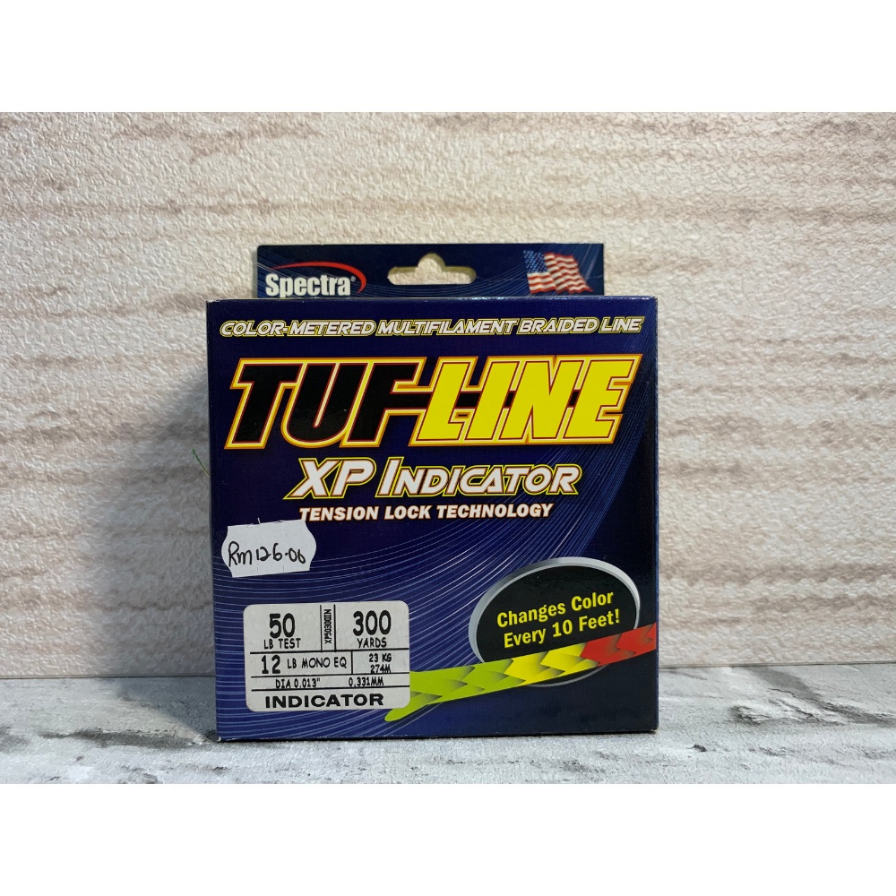 Tuf Line XP Indicator Colour Metered Multifilament Braided Fishing Line ...