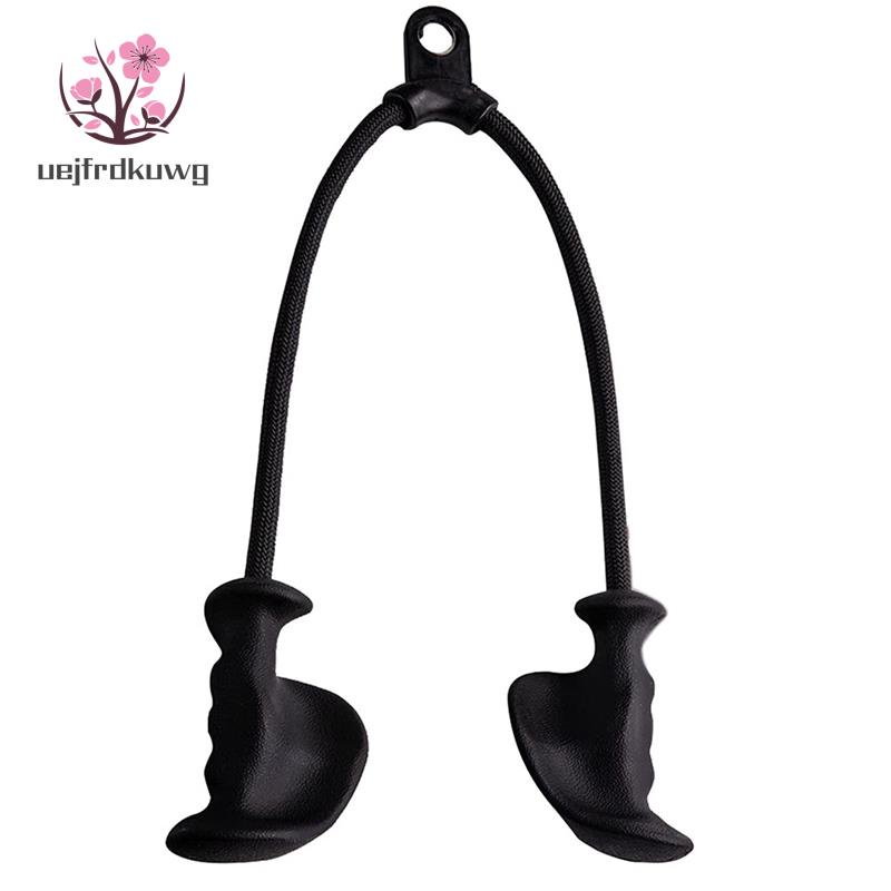 Ergonomic Triceps Rope Pull Down with Anti-Slippery Natural Rubber Grip ...