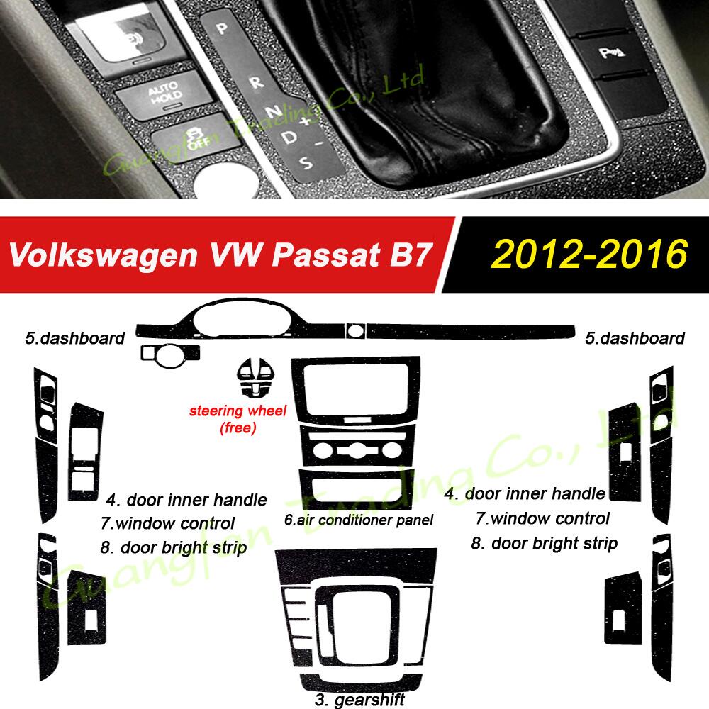 For Volkswagen VW Passat B7 2012-2016 Car-Styling Carbon Fiber Car ...