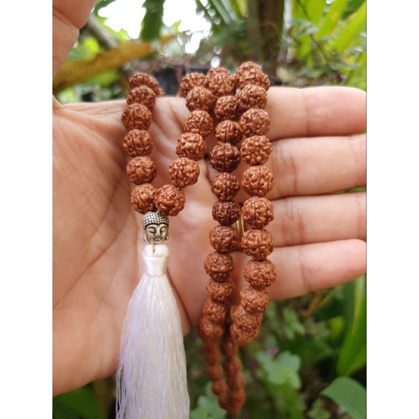 Japamala Rudraksha Buddha 108 Mala Buddhist For Meditation Yoga ...