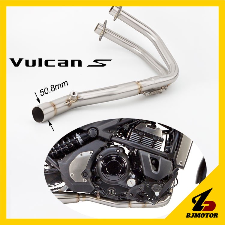 Motorcycle Exhaust Vulcan S Exhaust Pipe Kawasaki Vulcan S650 VN650 ...