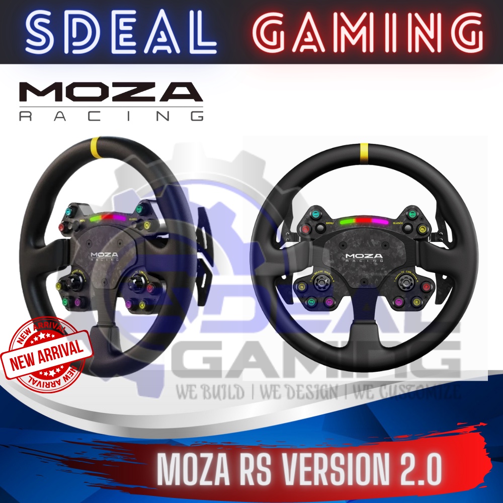 [V3] MOZA RACING R9 V3 DIRECT DRIVE (9NM) BASE COMPLETE ECO SYSTEM CS ...