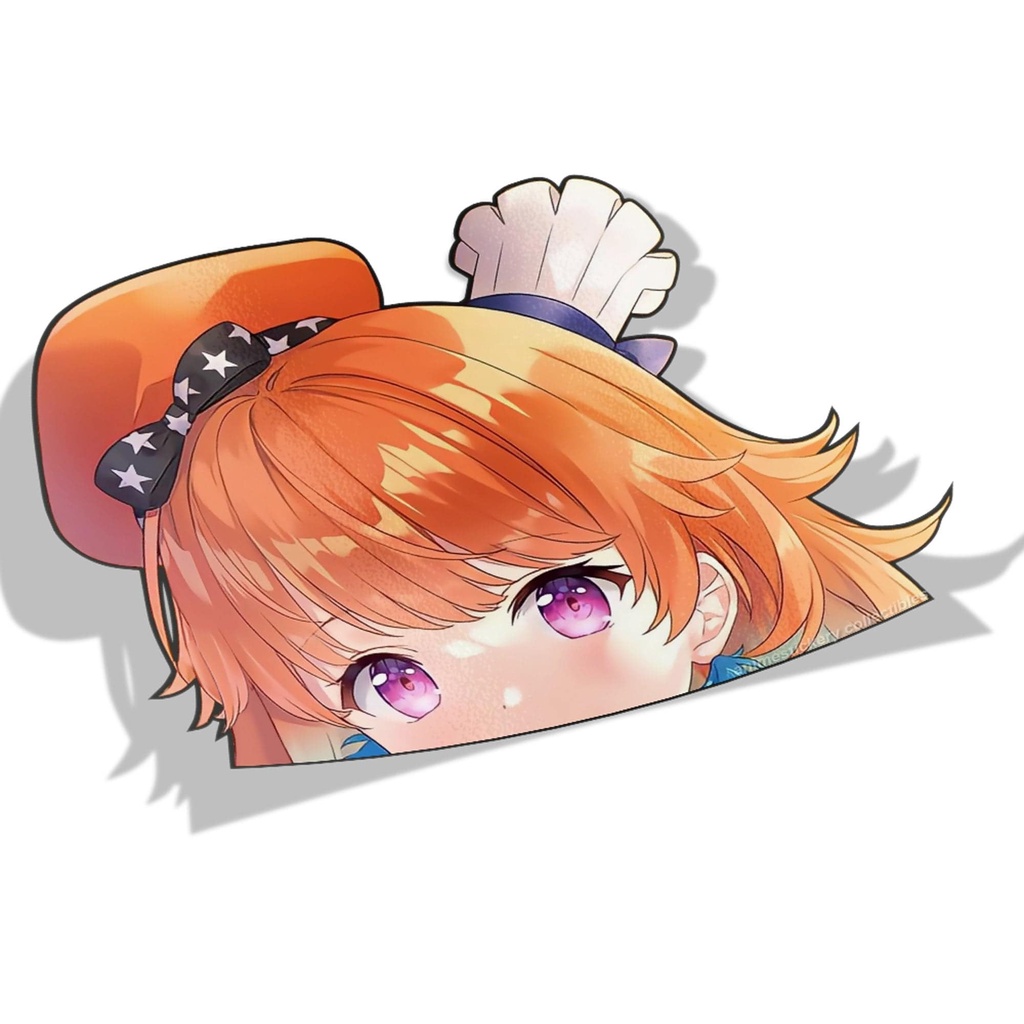 Takanashi Kiara | Hololive | Peeker Stickers for Cars NEW | Shopee Malaysia