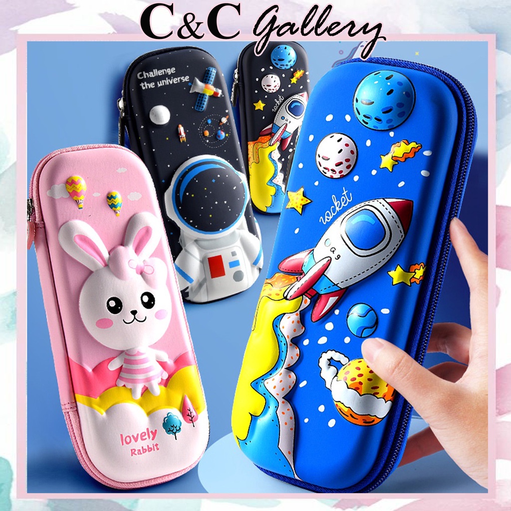 3d PENCIL BOX 3D PRIMARY SCHOOL CHILDREN'S PENCIL BOX EVA MATERIAL ...