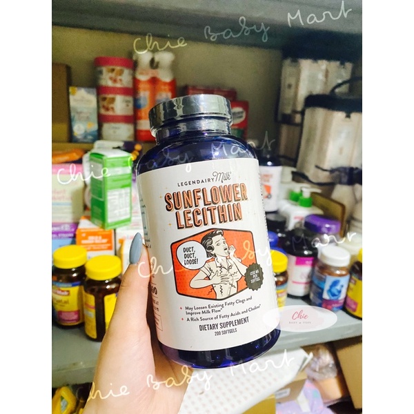 [Air Us] Legendairy Milk Sunflower Lecithin Usa (200 capsules) | Shopee ...